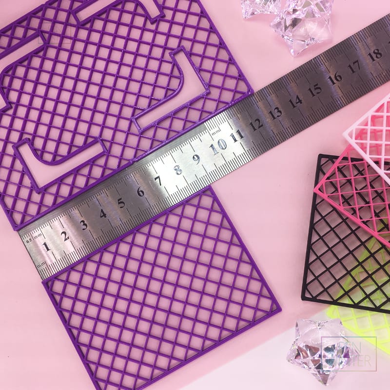 Artist Trading Card Master Template (ATC), Kakao-Karten Schablone – 3D ...